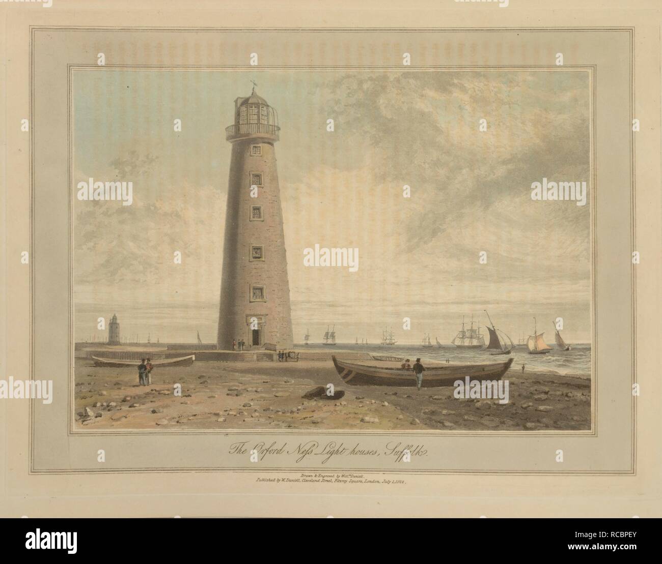 William daniell lighthouse hi-res stock photography and images - Alamy