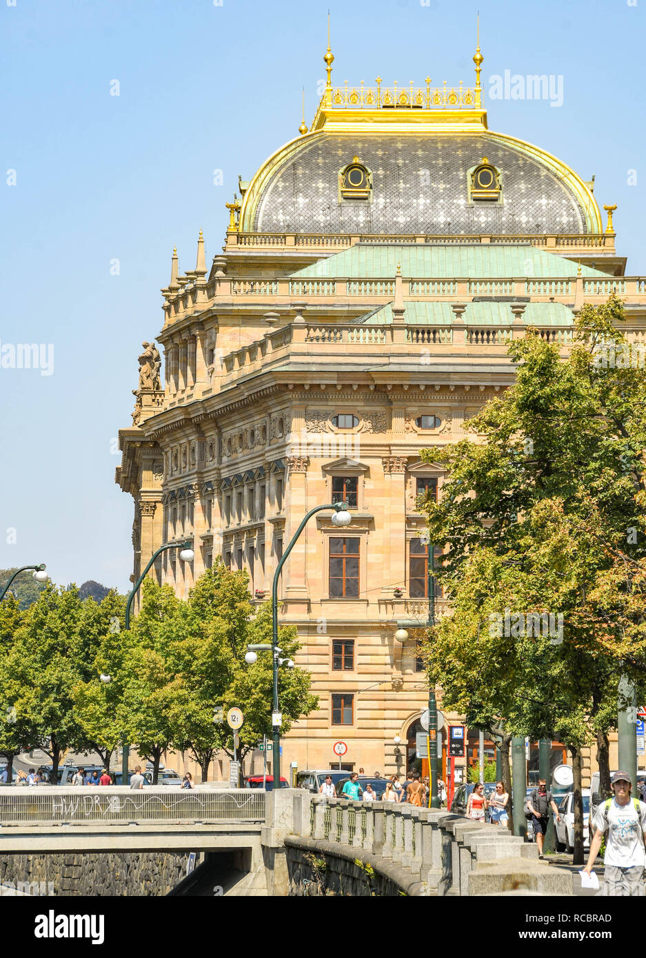 Prague opera house hi-res stock photography and images - Alamy