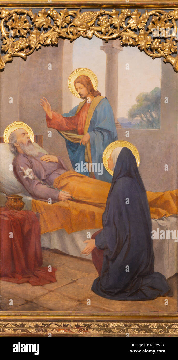 Death of st joseph father of jesus hi-res stock photography and images ...