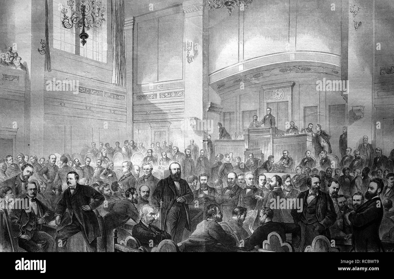 The Reichstag, Germany's parliament building, in Berlin, Germany ...