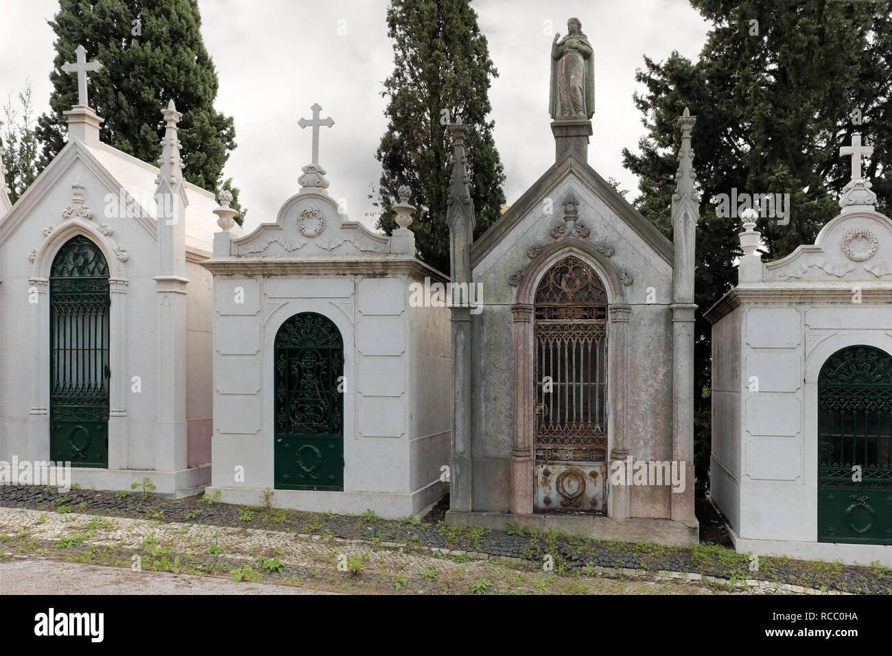 Details of an old european cemetery Stock Photo - Alamy