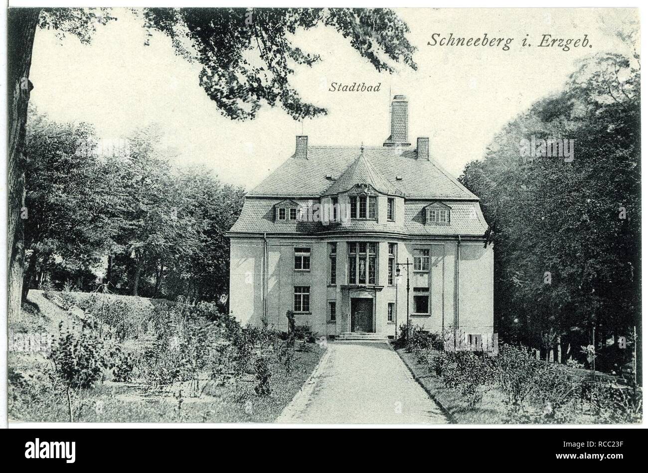 Buildings in schneeberg erzgebirge hi-res stock photography and images ...