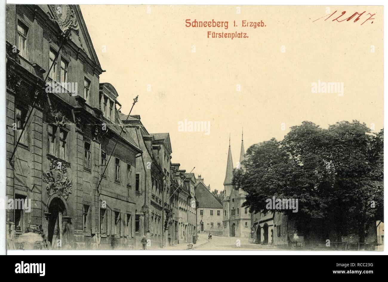 Buildings in schneeberg erzgebirge hi-res stock photography and images ...