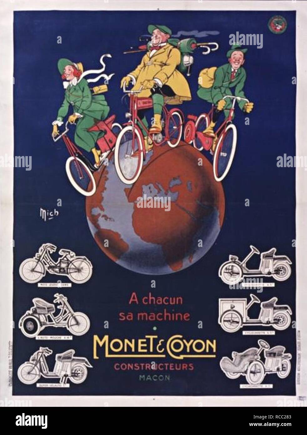 Affiche Monet et Coyon Stock Photo - Alamy