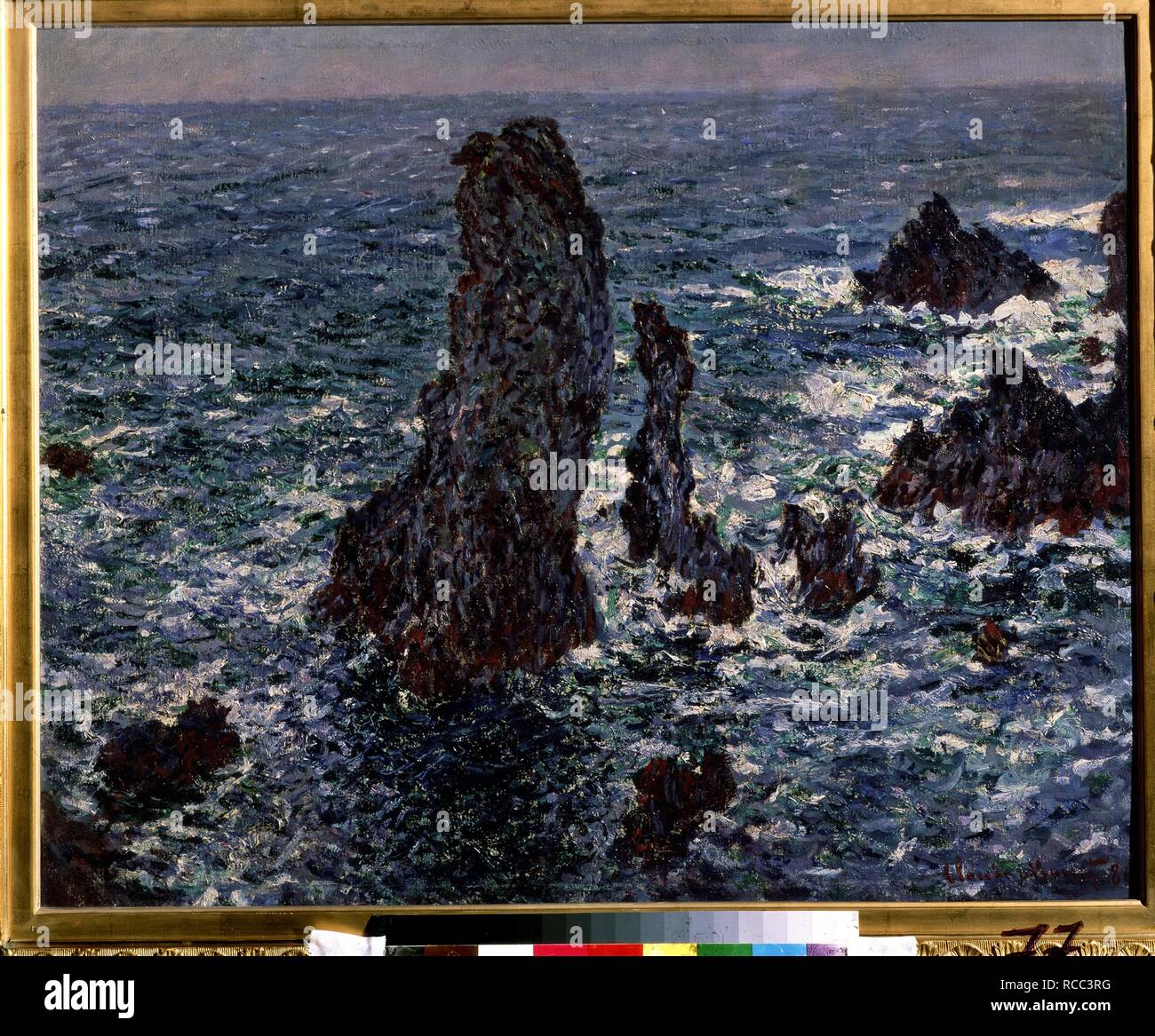 Claude monet belle ile hi-res stock photography and images - Alamy