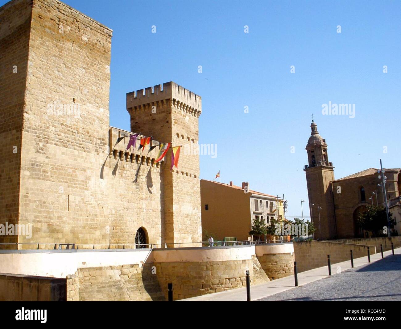 Agoncillo - Castillo de Aguas Mansas 1 Stock Photo - Alamy