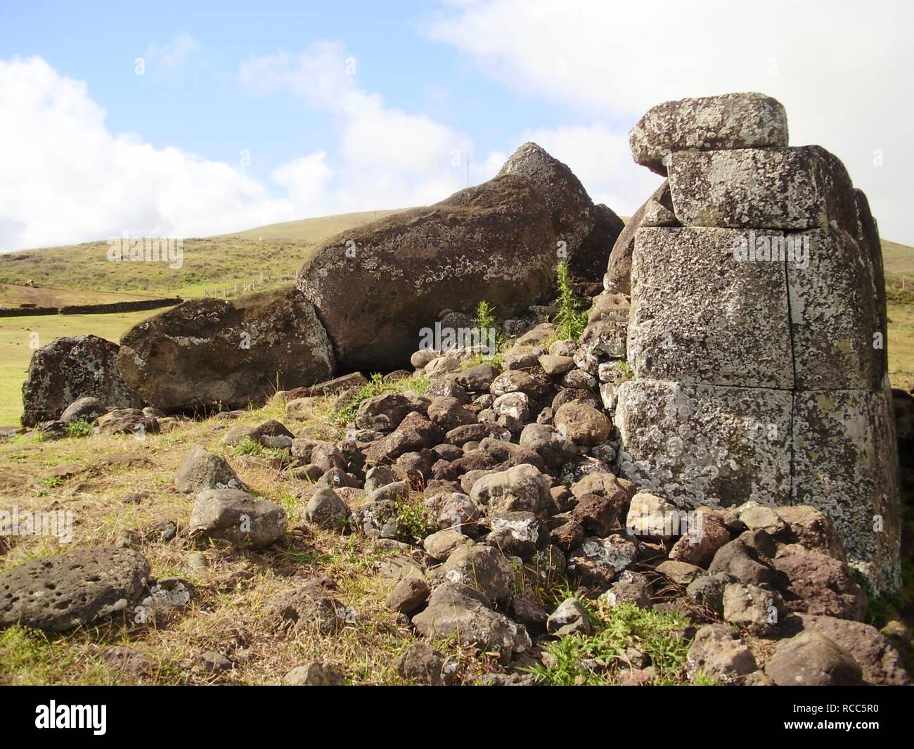 Ahu Vinapu 4 Stock Photo - Alamy