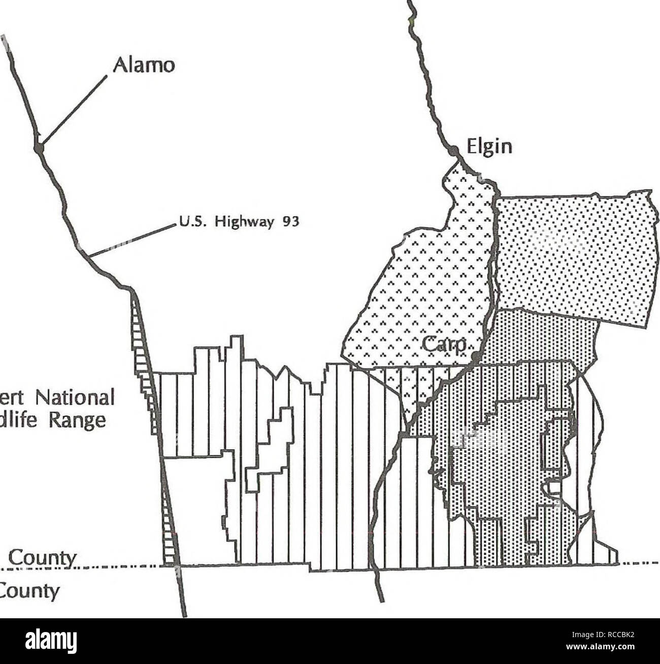 Desert Tortoise Habitat Map