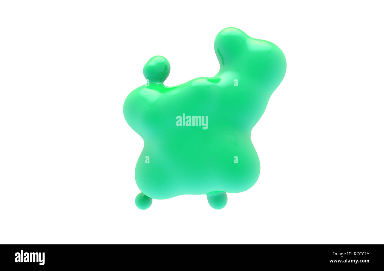 Abstract fluid blob compositions background. colorful liquid shape 3D ...
