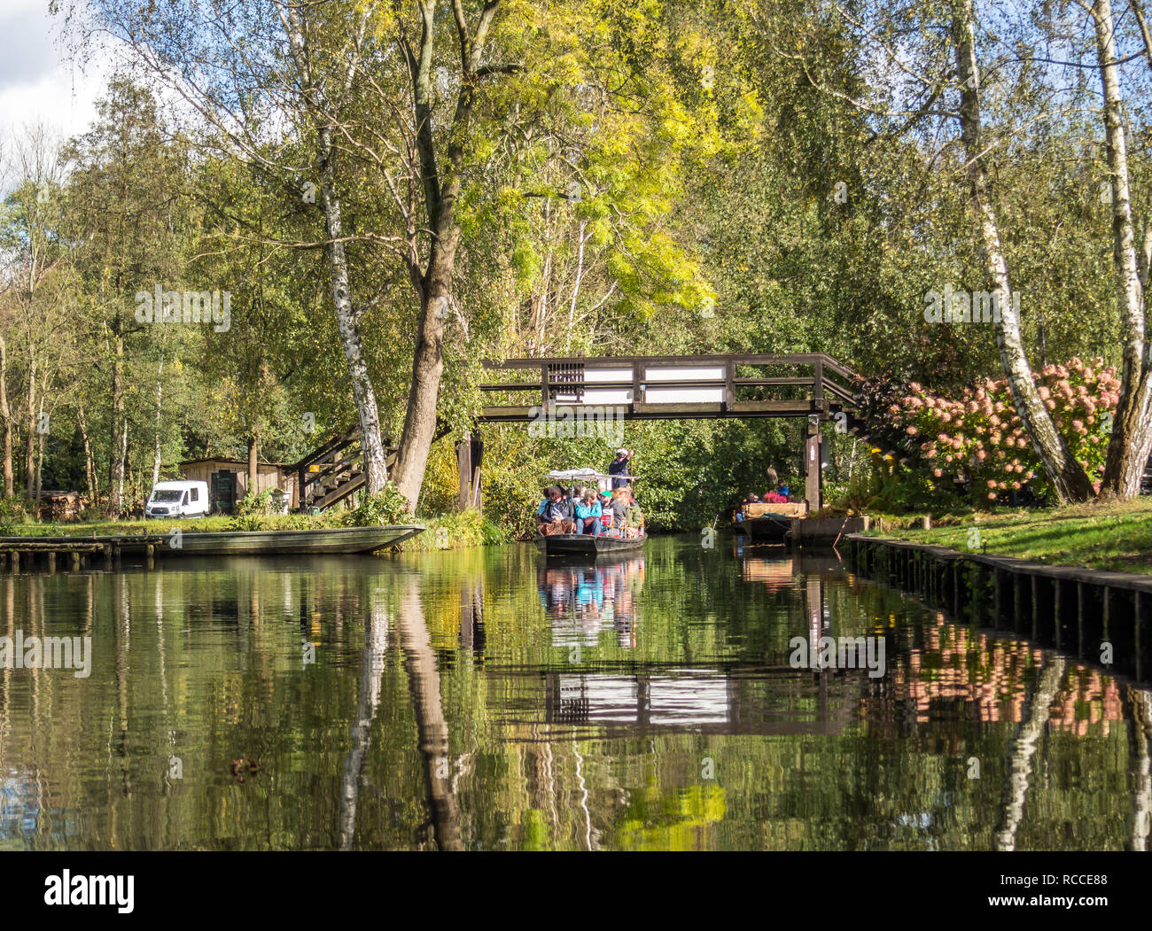 German canal barges hi-res stock photography and images - Alamy
