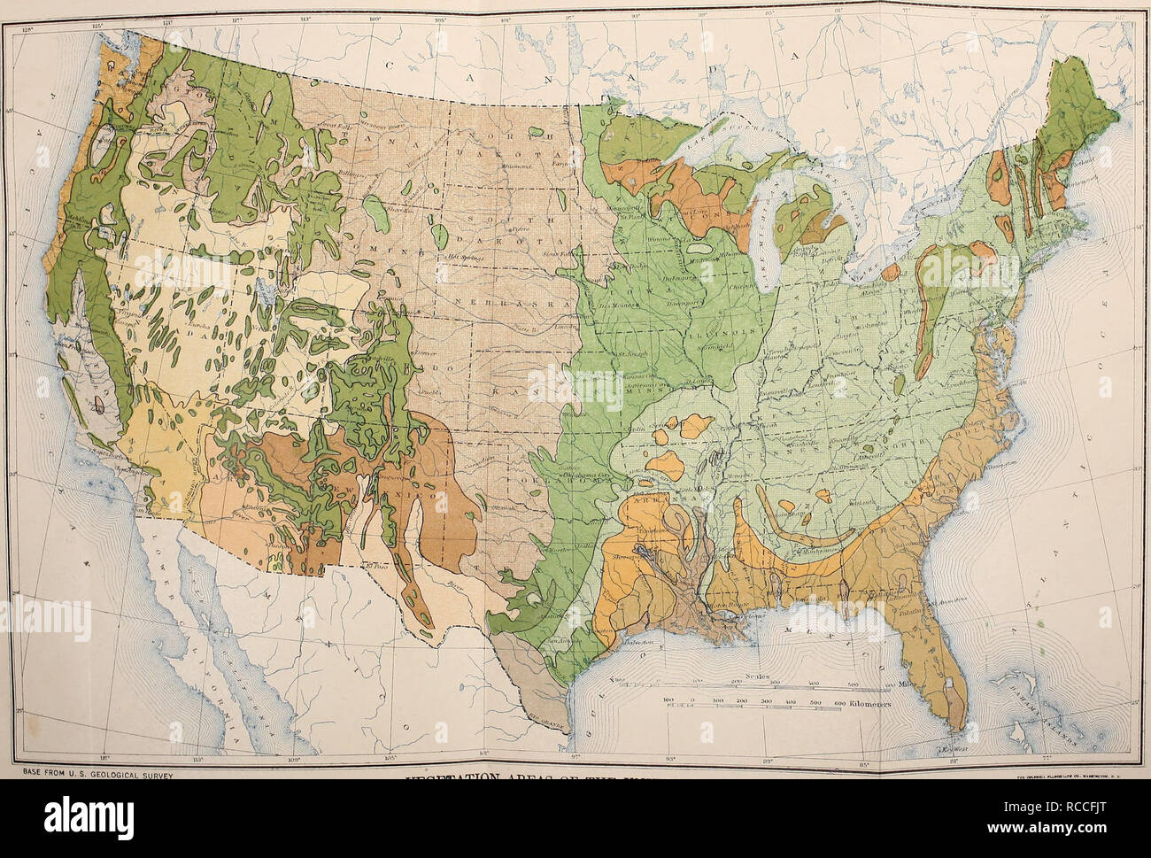 . The distribution of vegetation in the United States, as related to ...