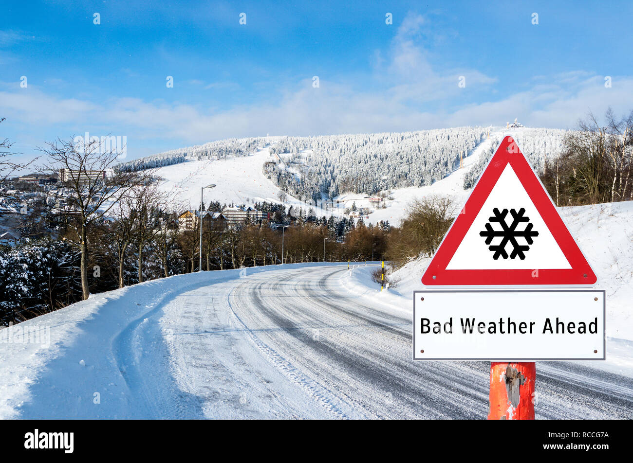 Bad Weather Ahead Stock Photo - Alamy