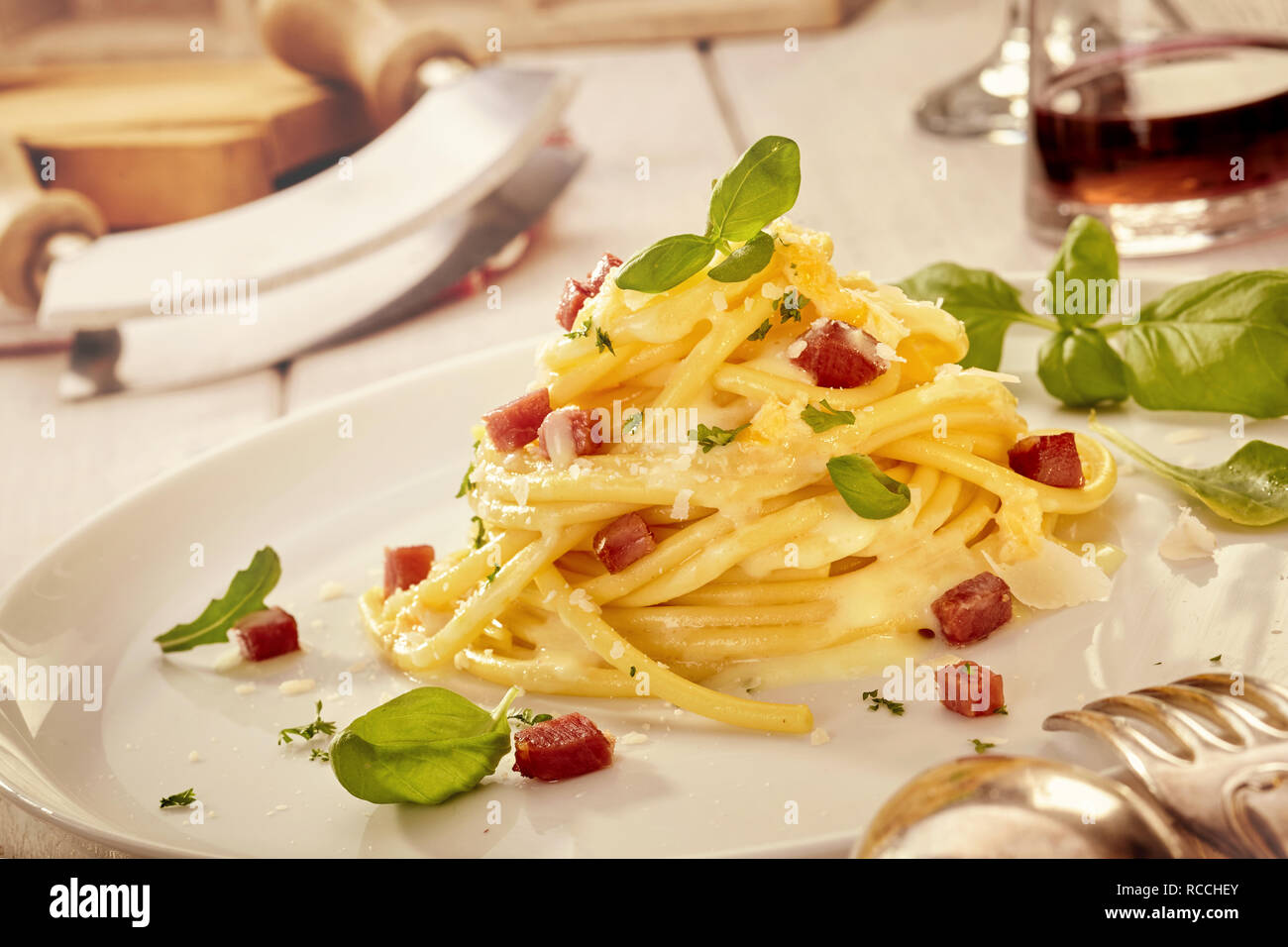 Spaghetti tower hi-res stock photography and images - Alamy