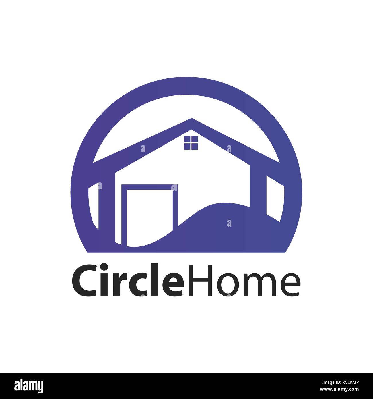 Home logo hi-res stock photography and images - Alamy