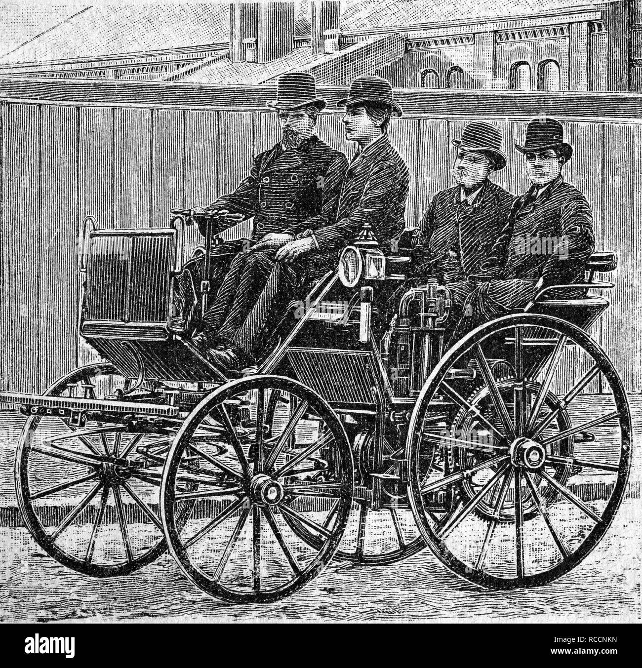 1888 Electric Car Engine