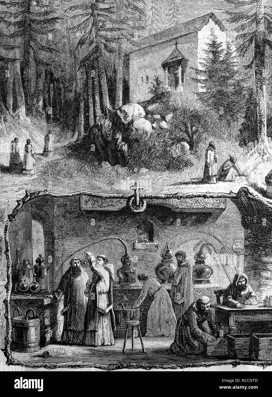 Carthusian monks hi-res stock photography and images - Alamy