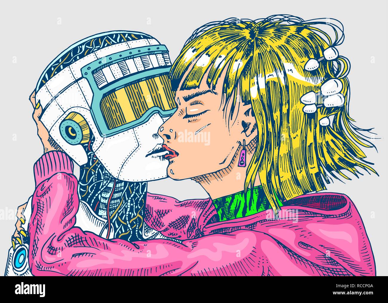Robot Drawing Love