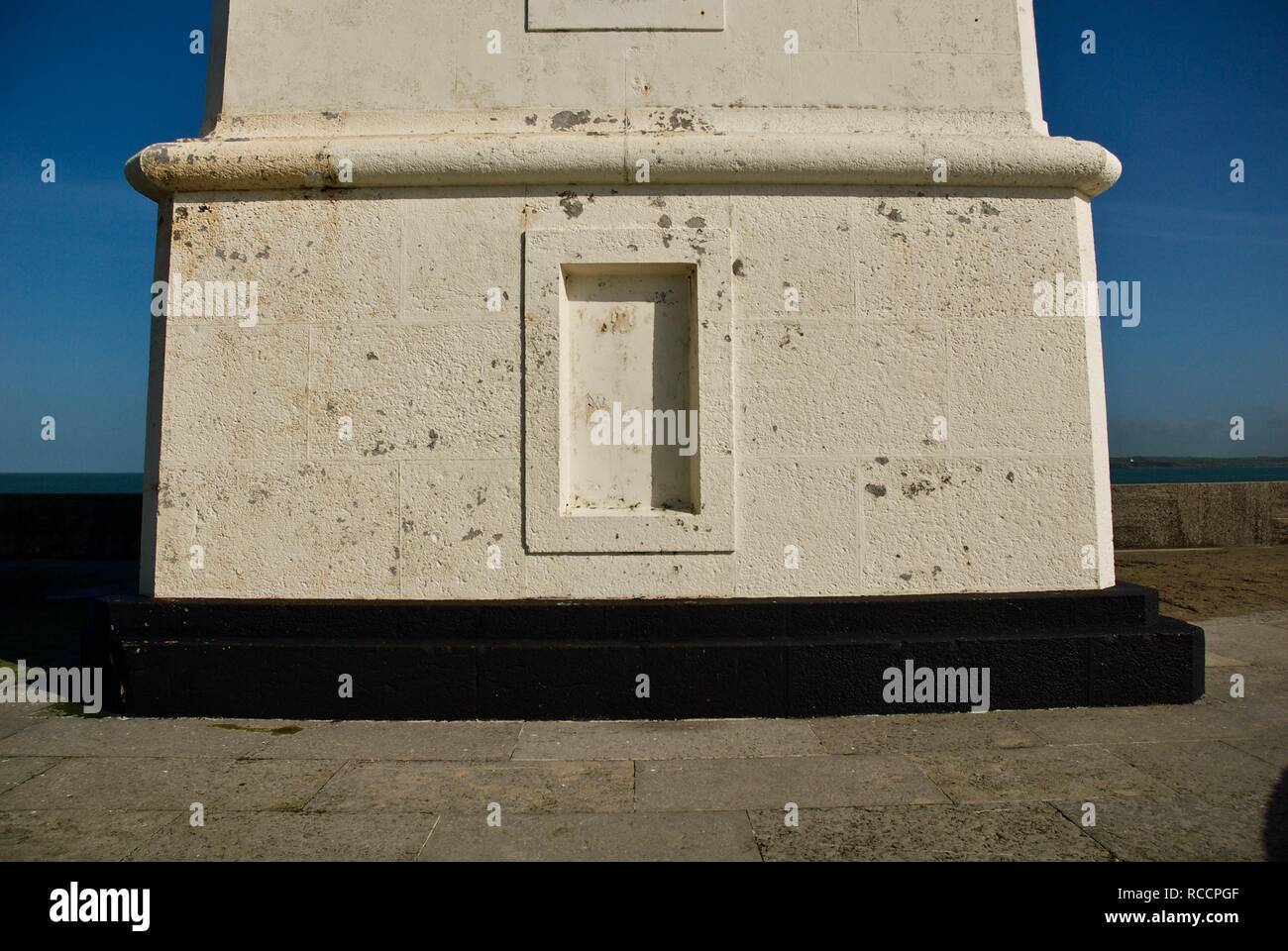 The Holyhead Breakwater Lighthouse, Holyhead, Anglesey, North Wales, UK ...