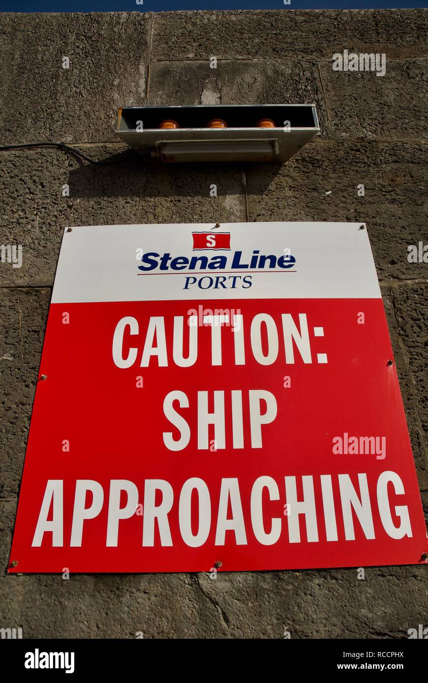 Ferry with stop sign hi-res stock photography and images - Alamy