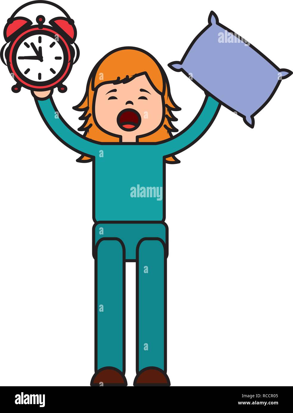 people wake up Stock Vector Image & Art - Alamy