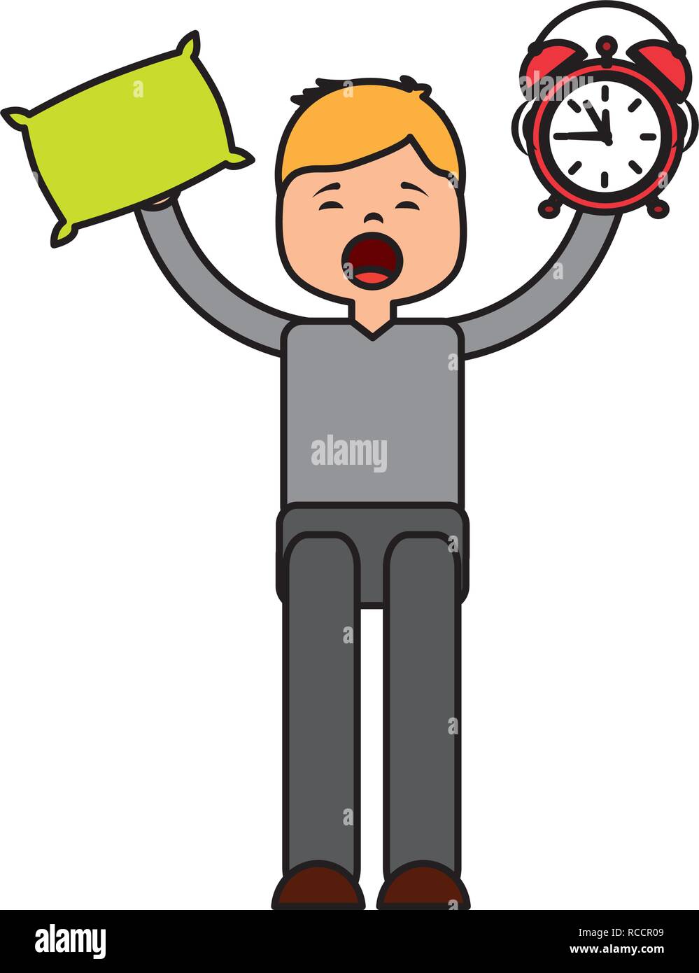 people wake up Stock Vector Image & Art - Alamy