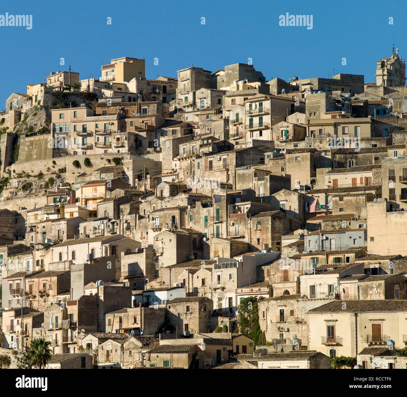 View of Modica Alta, Sicily, Italy Stock Photo - Alamy