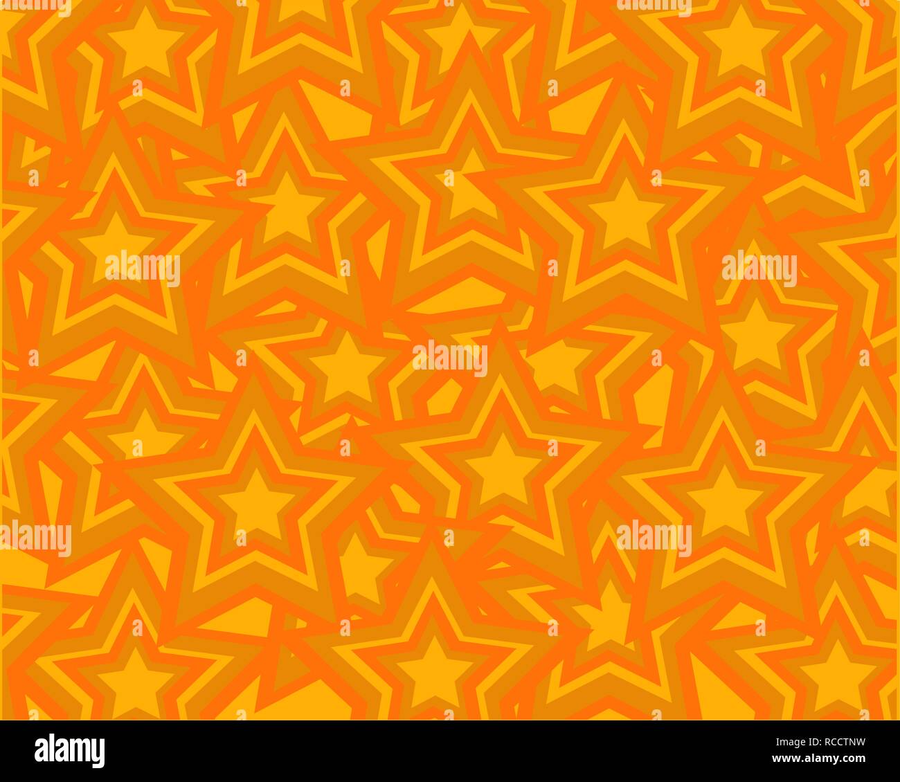 a set of orange stars connected to each other Stock Vector Image & Art ...