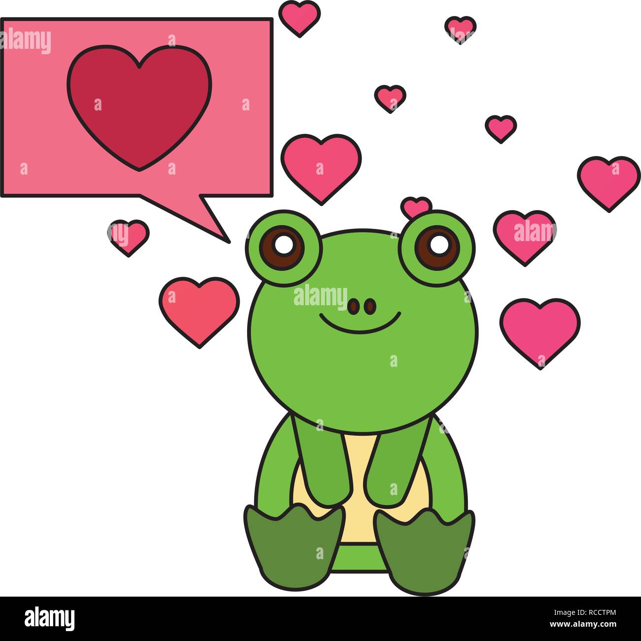 White toad Stock Vector Images - Alamy