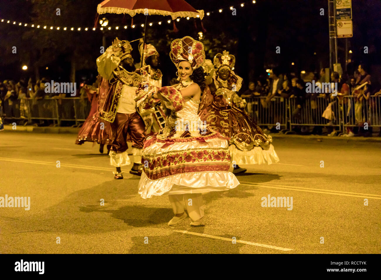 Carnival parade walking down hi-res stock photography and images - Alamy