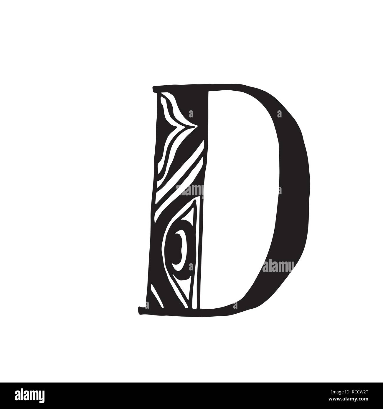 First letter of the modern english alphabet Stock Vector Images - Alamy