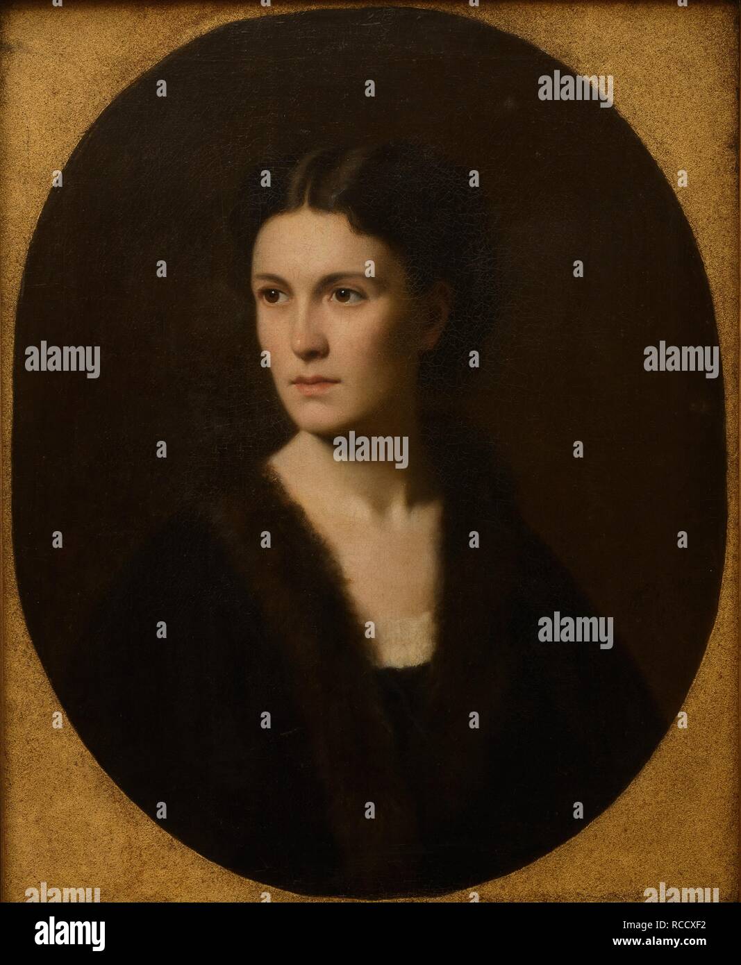 Portrait of Olga Pavlovna Orlova, née Krivtsova. Museum: State A ...