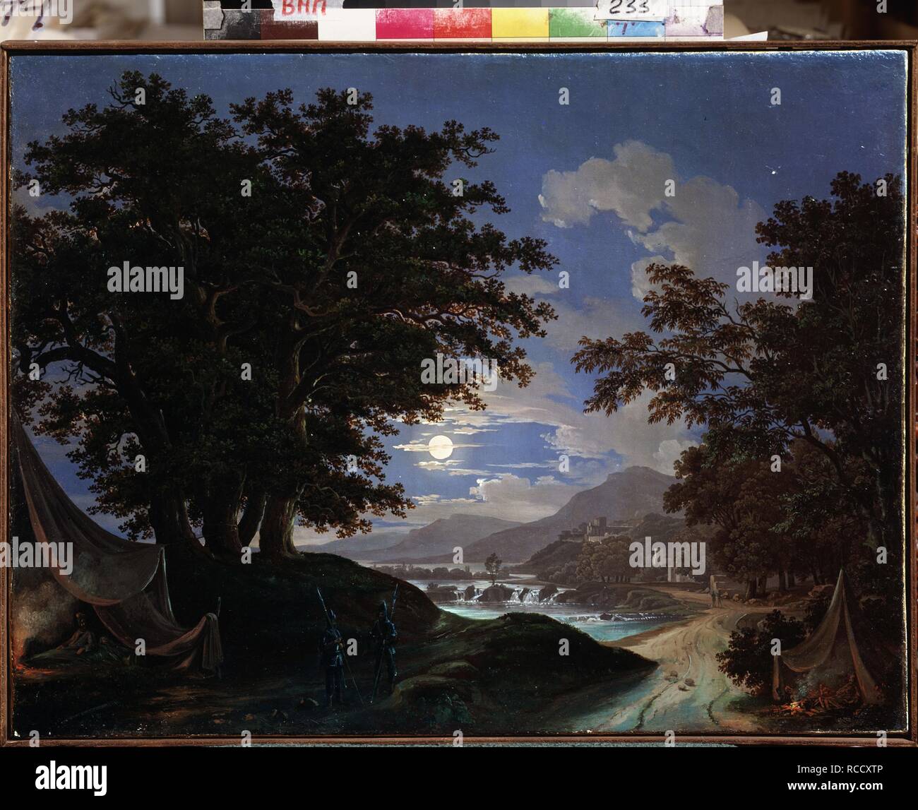 Stage design for the opera Ruslan and Lyudmila by M. Glinka. Museum: A ...