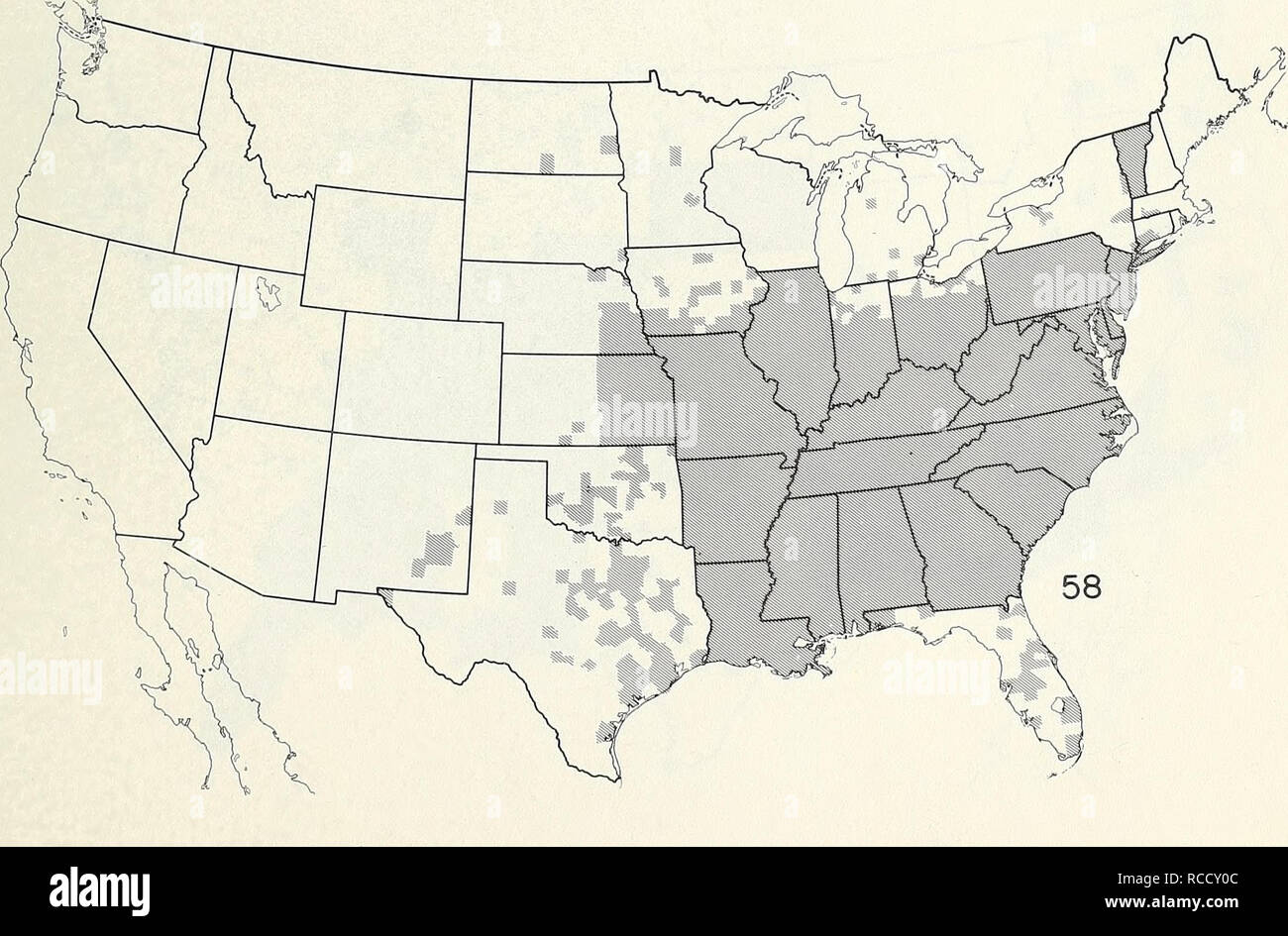 . Distribution maps of some insect pests in the United States. Insect ...
