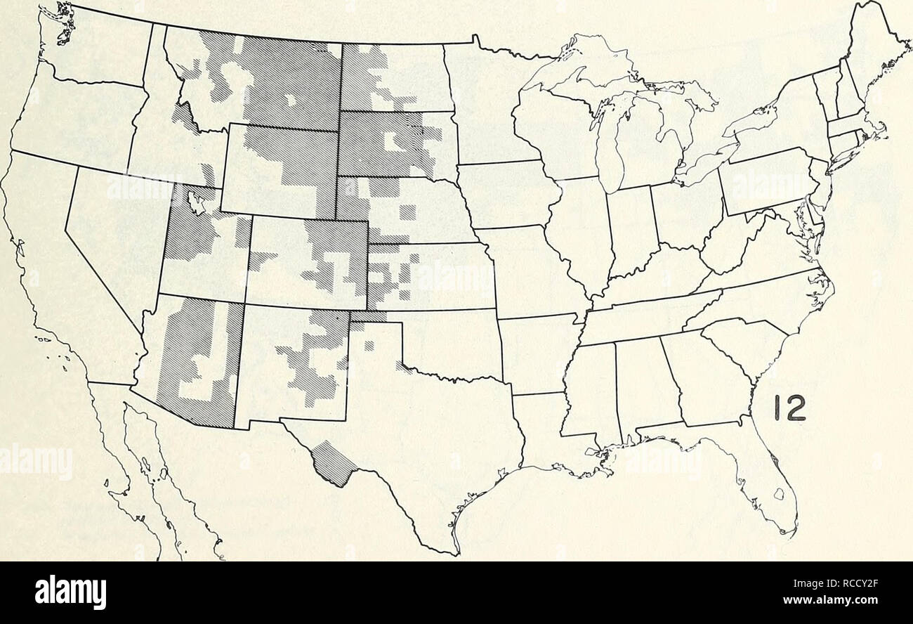 . Distribution maps of some insect pests in the United States. Insect ...