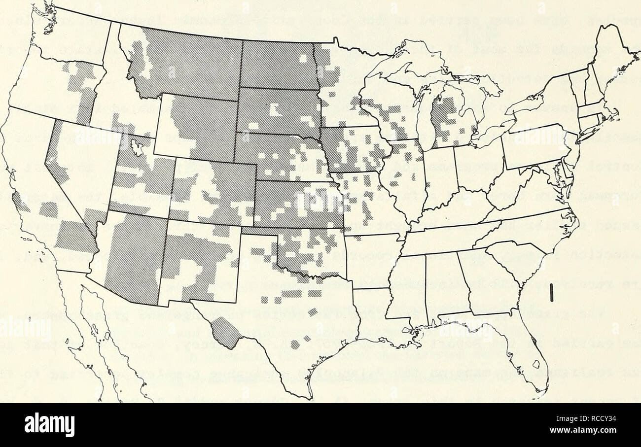 . Distribution maps of some insect pests in the United States. Insect ...
