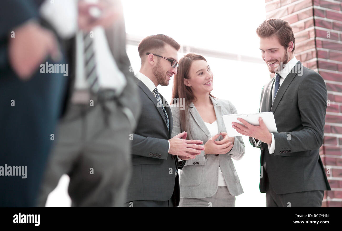 Business Team Meeting Discussion Break Concept Stock Photo - Alamy