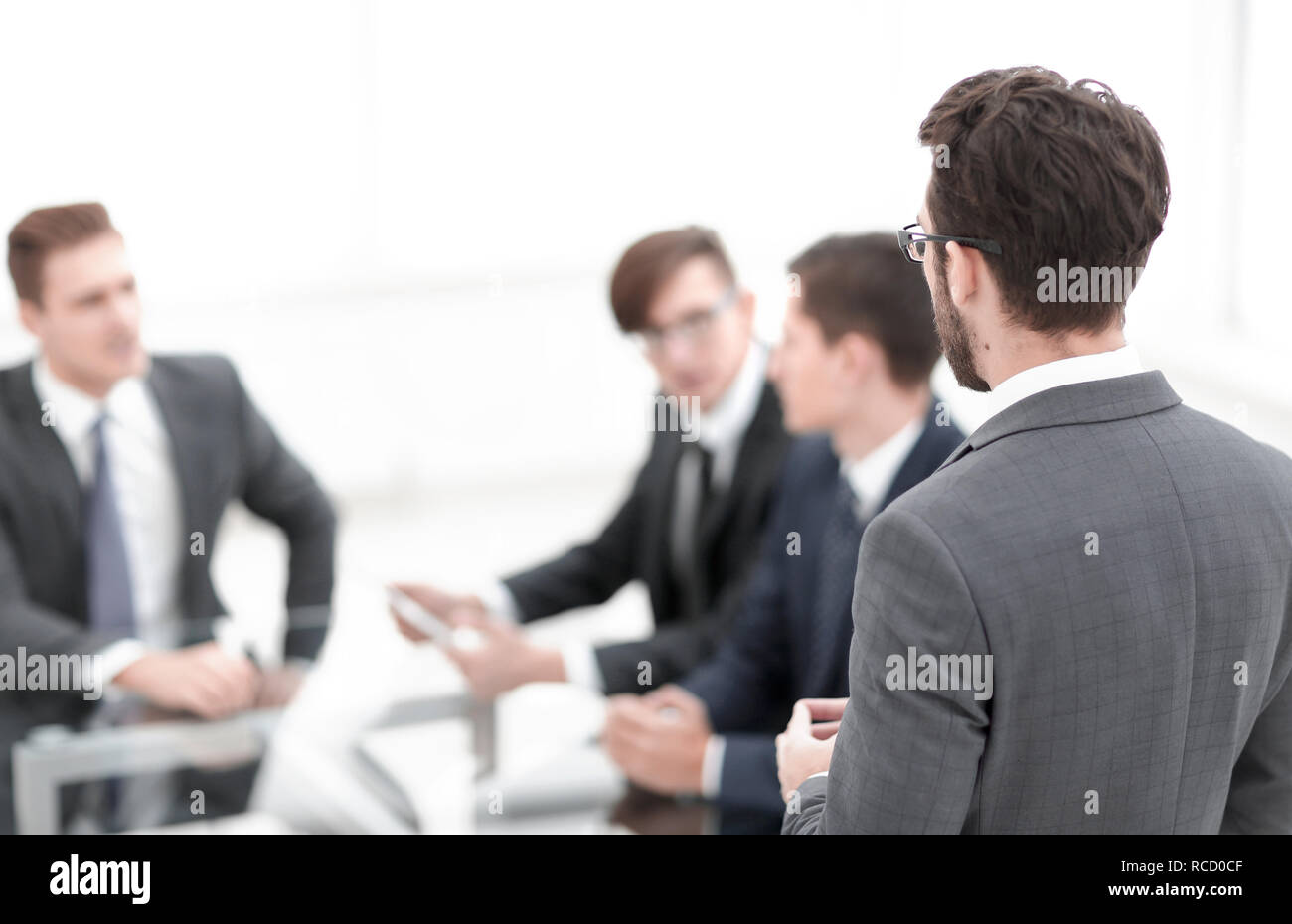 Business partnership meeting concept Stock Photo - Alamy