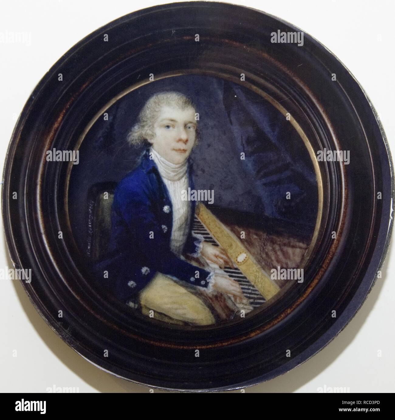 Johann Nepomuk Hummel at Piano. Museum: Mozarteum (ISM), Salzburg ...
