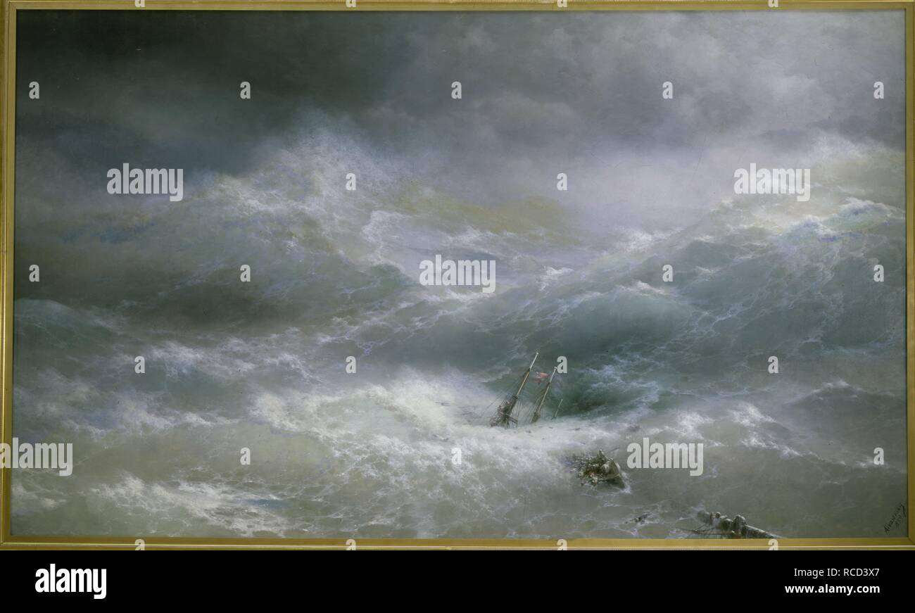 The Wave. Museum: State Russian Museum, St. Petersburg. Author ...