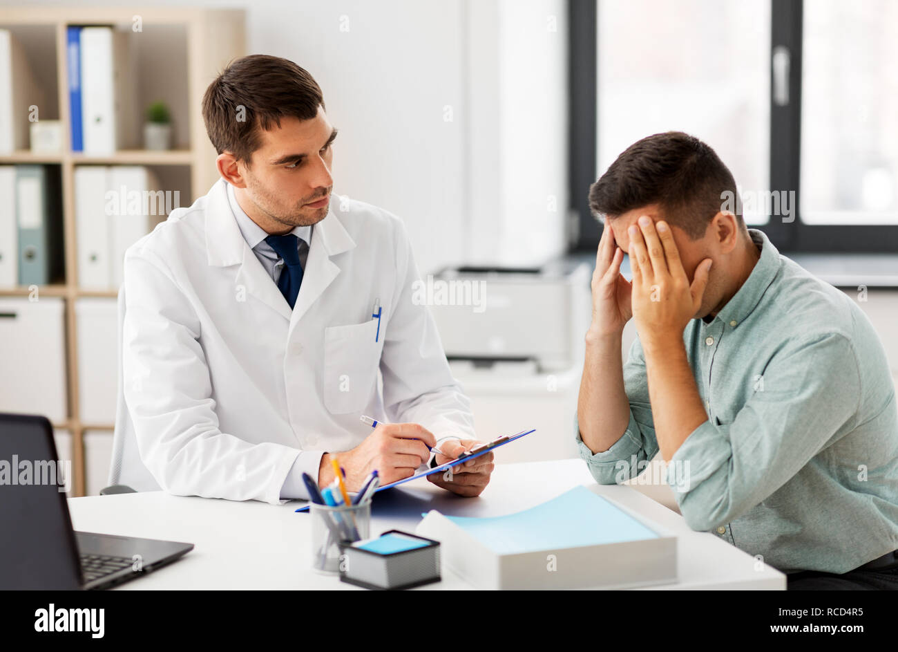 Hospital Visit Sad High Resolution Stock Photography and Images - Alamy