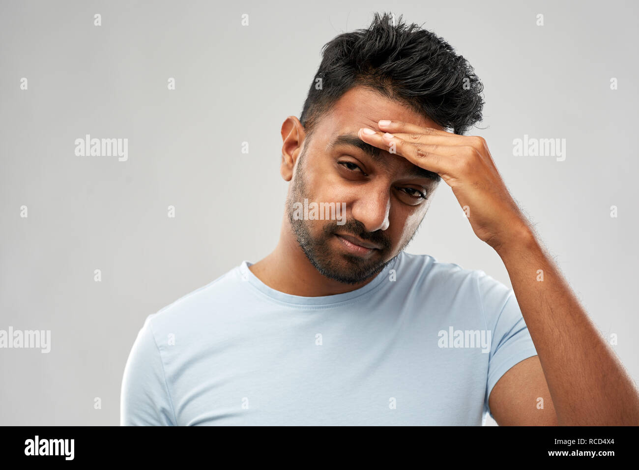 Headache man, indian hi-res stock photography and images - Alamy