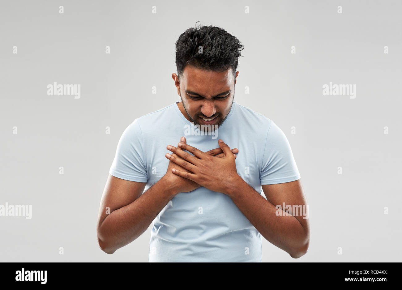 Heart attack, chest pain hi-res stock photography and images - Alamy
