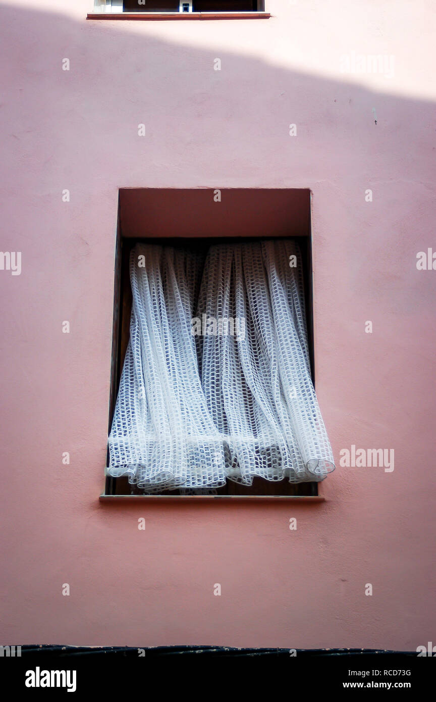 Open window blowing curtains hi-res stock photography and images - Alamy