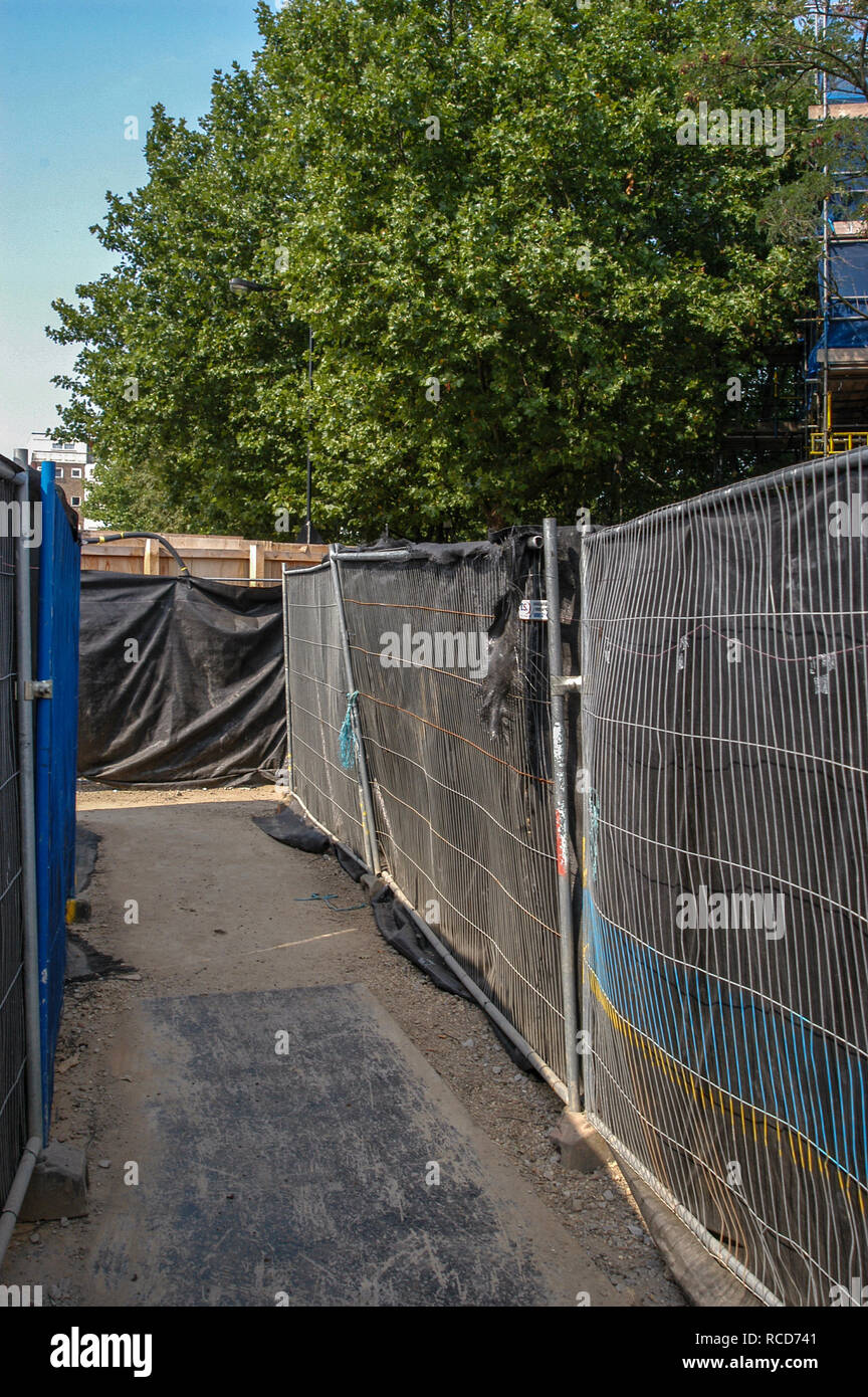 Protected pedestrian walkway hi-res stock photography and images - Alamy