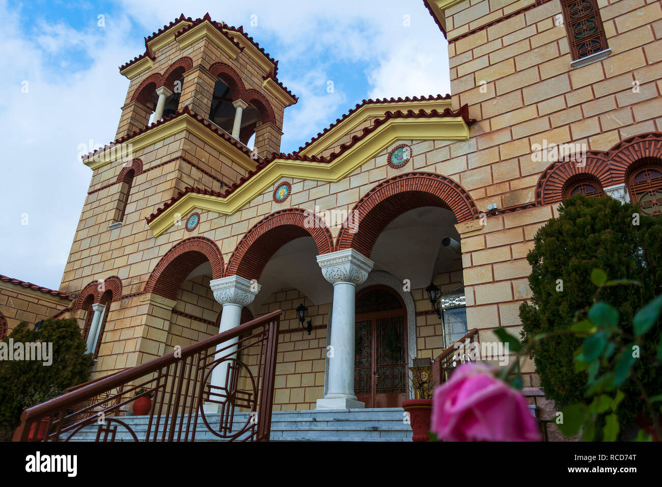 Christian orthodox monastery of the Virgin Mary in Malevi, Peloponnese ...