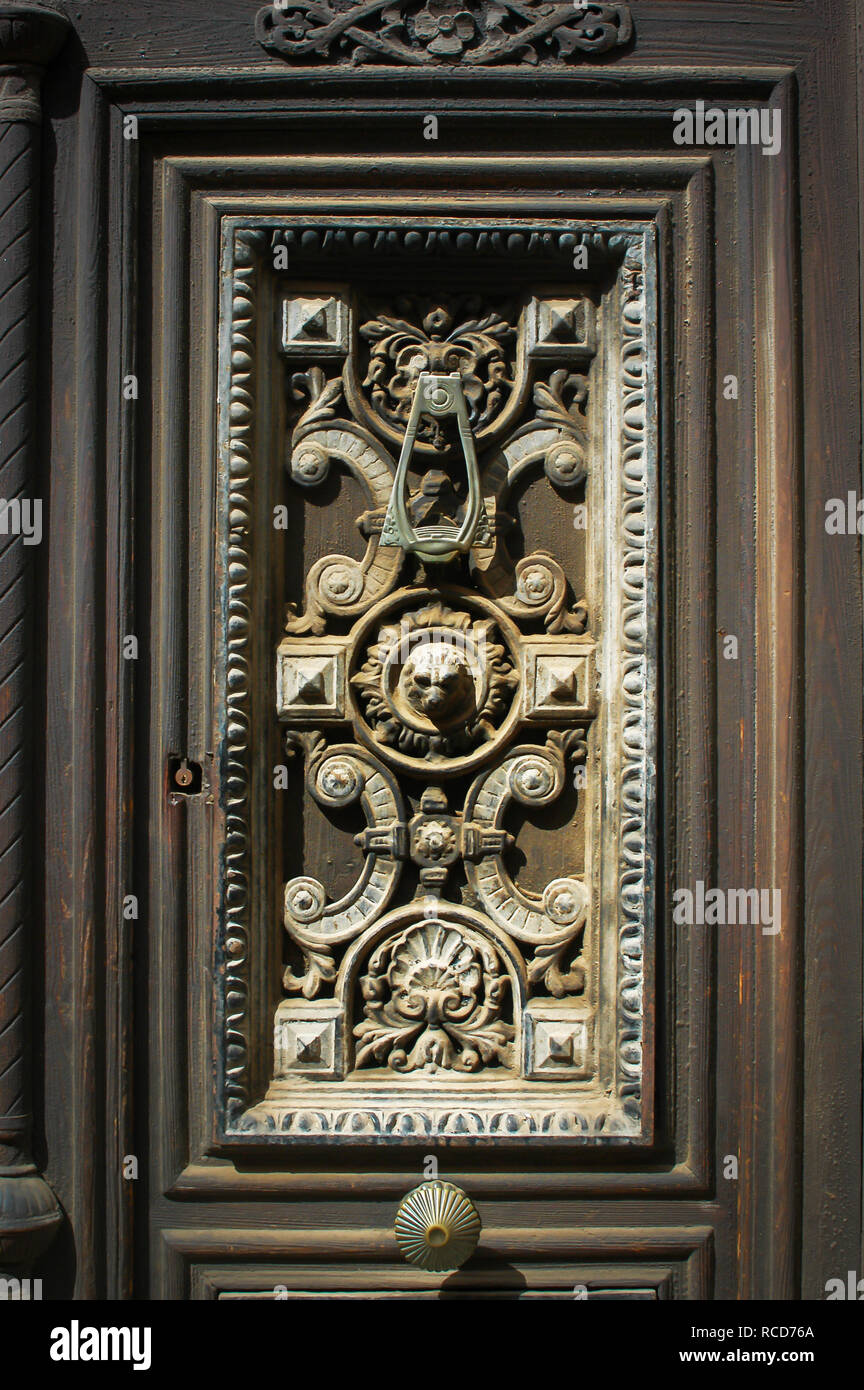Rustic Wooden Door Stock Photo - Alamy