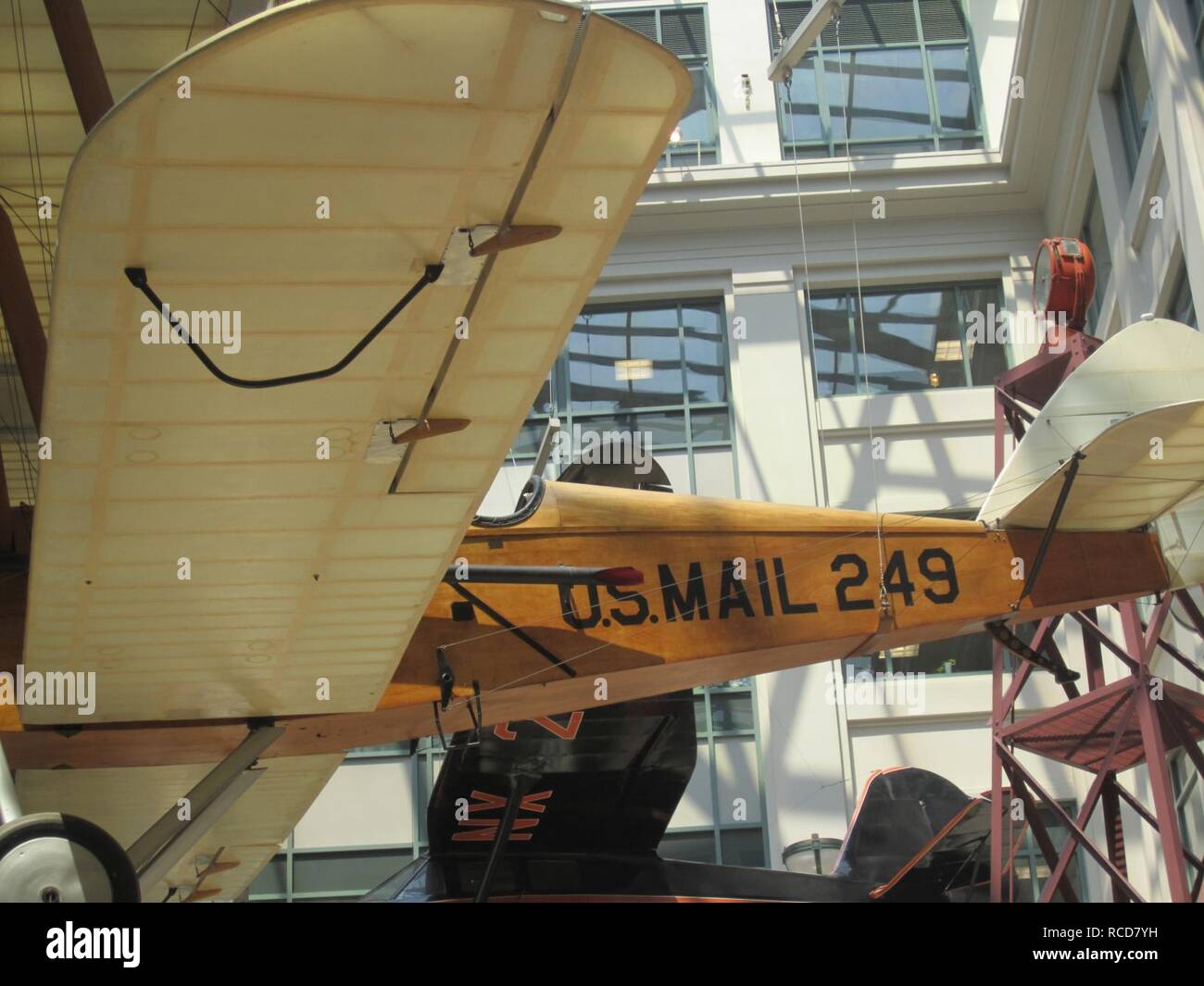 Air mail plane at National Postal Museum Stock Photo - Alamy
