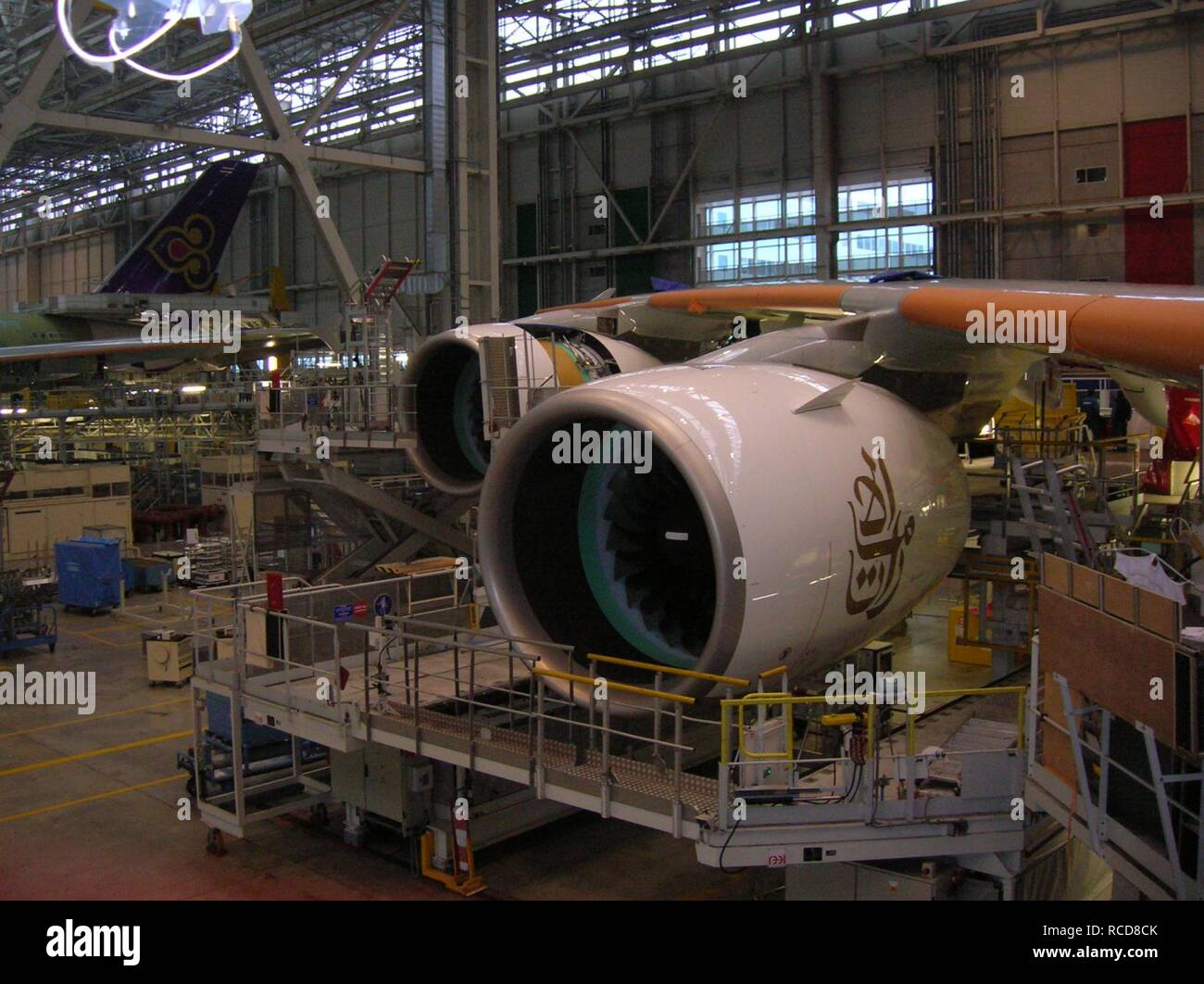 Airbus Lagardère - GP7200 engine MSN111 (2 Stock Photo - Alamy