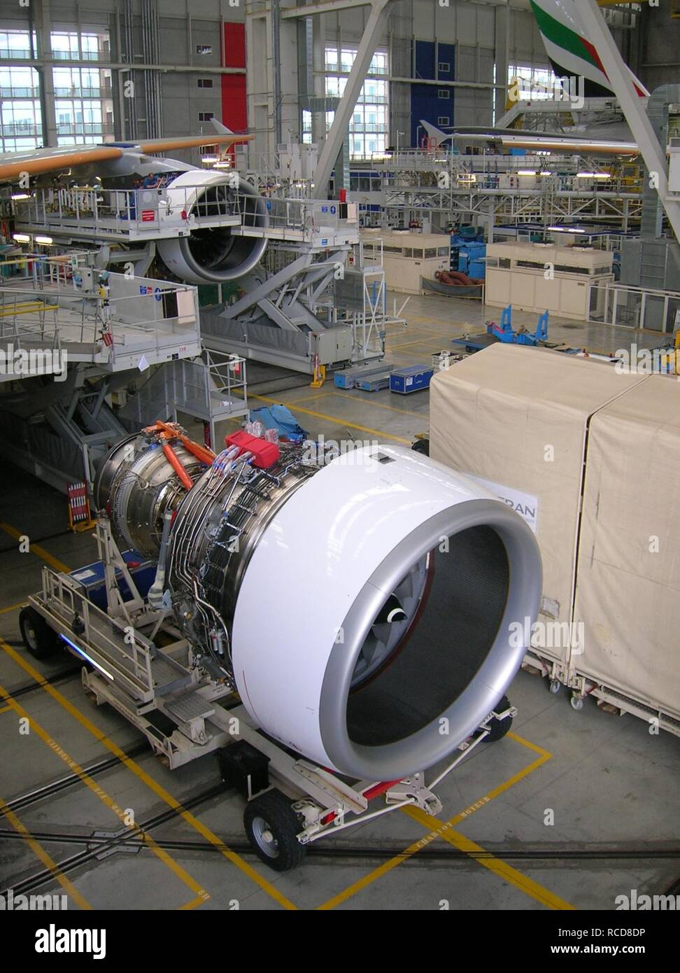 Airbus Lagardère - Trent 900 engine MSN100 (9 Stock Photo - Alamy