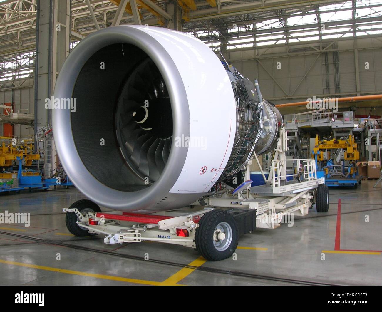 Airbus Lagardère - Trent 900 engine MSN100 (13 Stock Photo - Alamy
